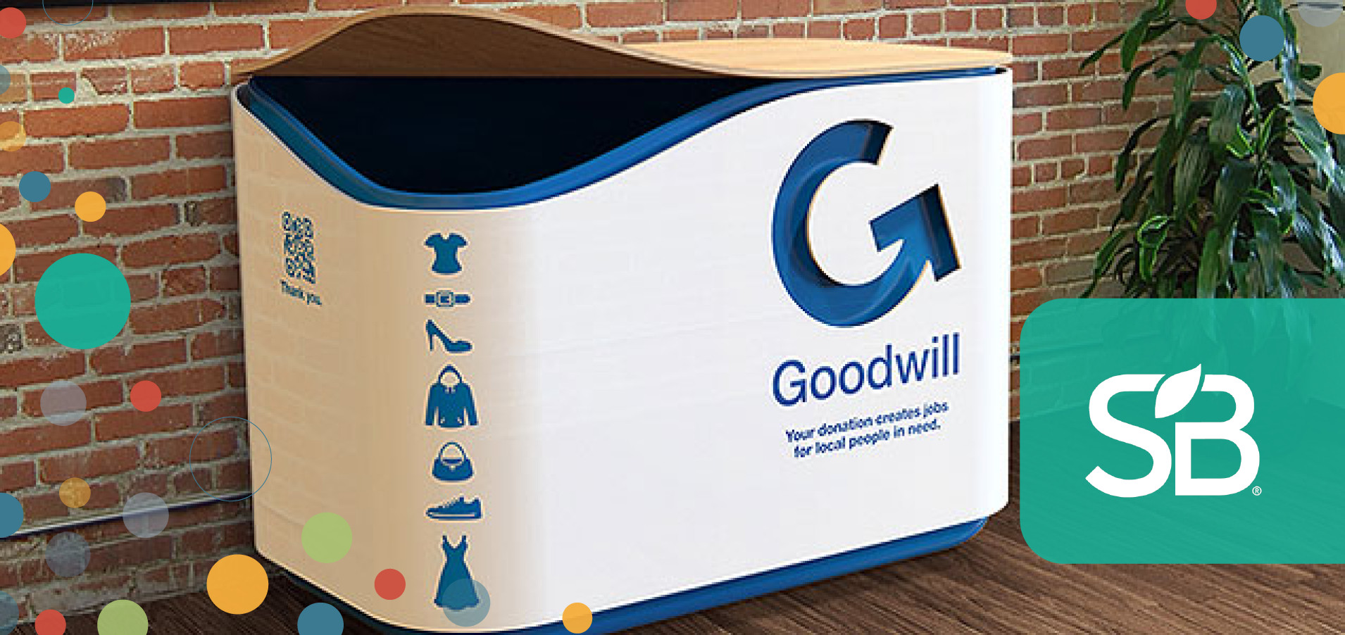Goodwill's New goBINs Allow People to Donate Goods Without Leaving Home