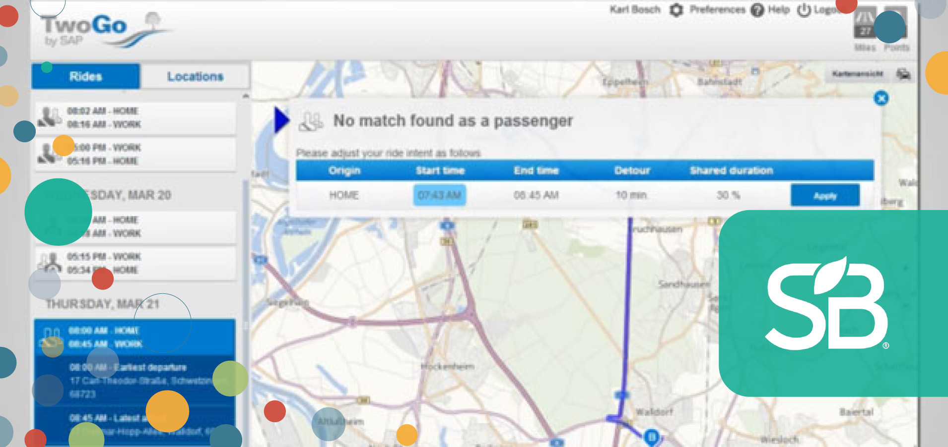SAP Launches Carpool App To Help Businesses Save Money and Engage Employees