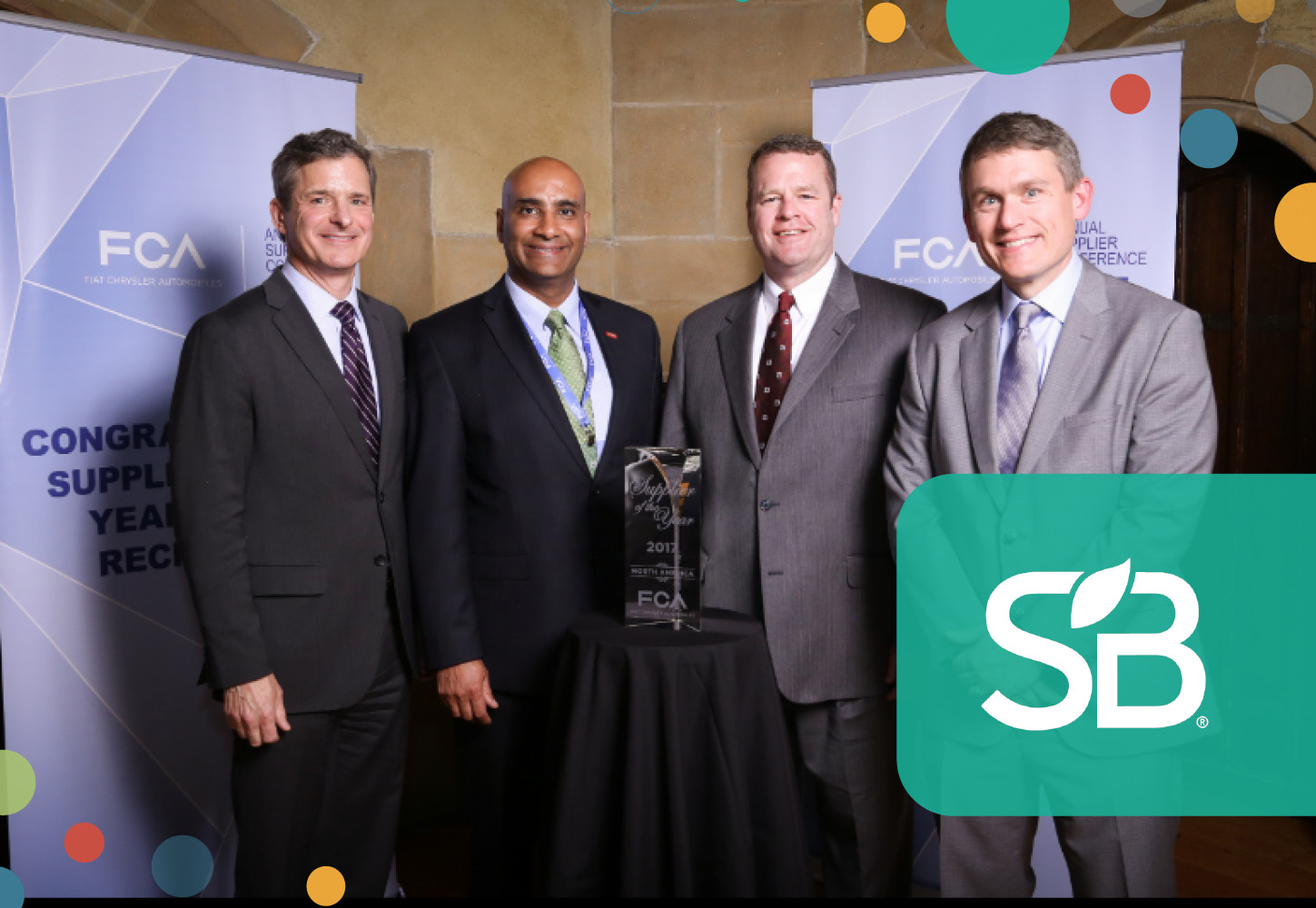 BASF named Sustainability Supplier of the Year by FCA US