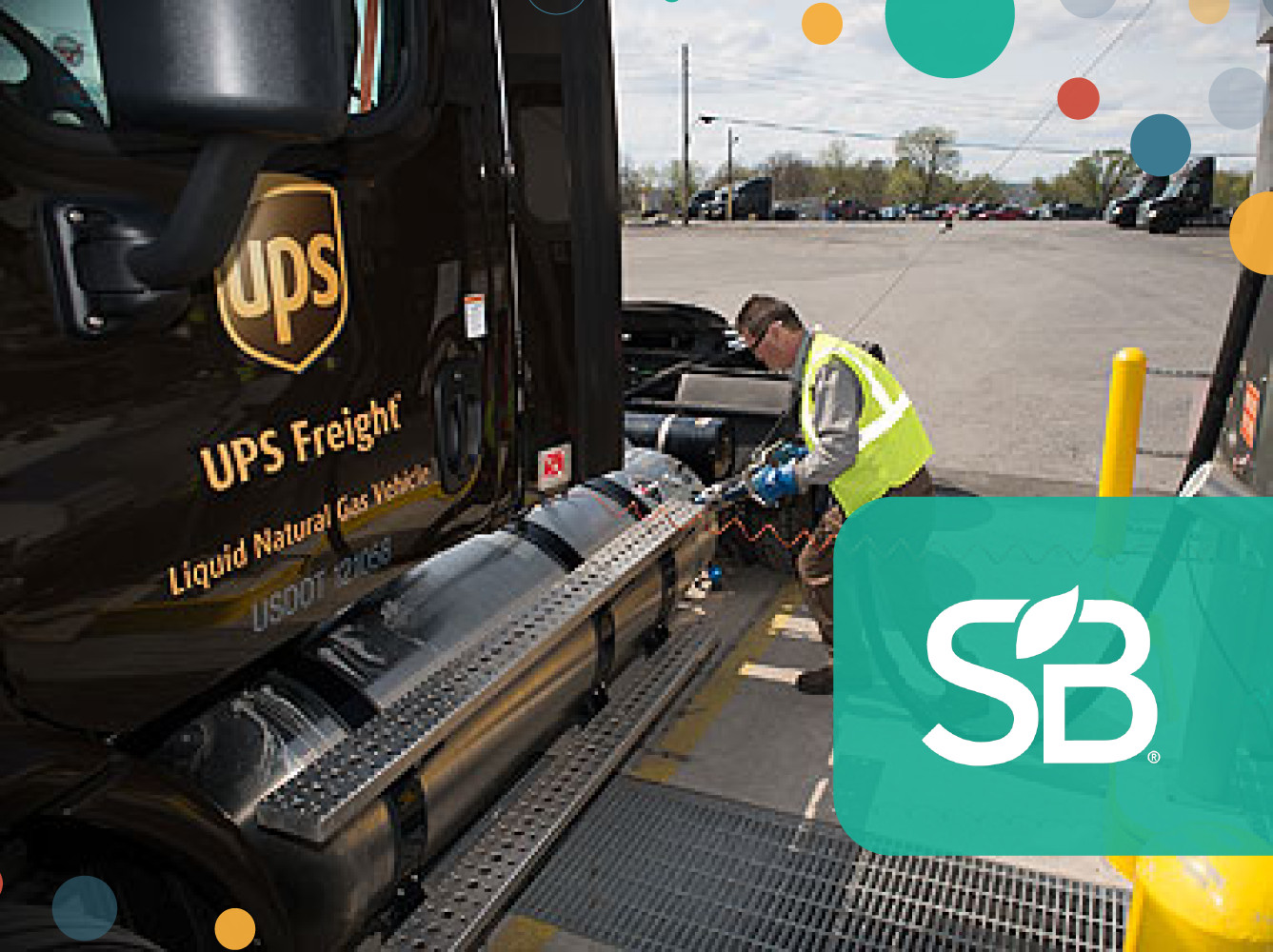 UPS Freight Adds LNG Tractors