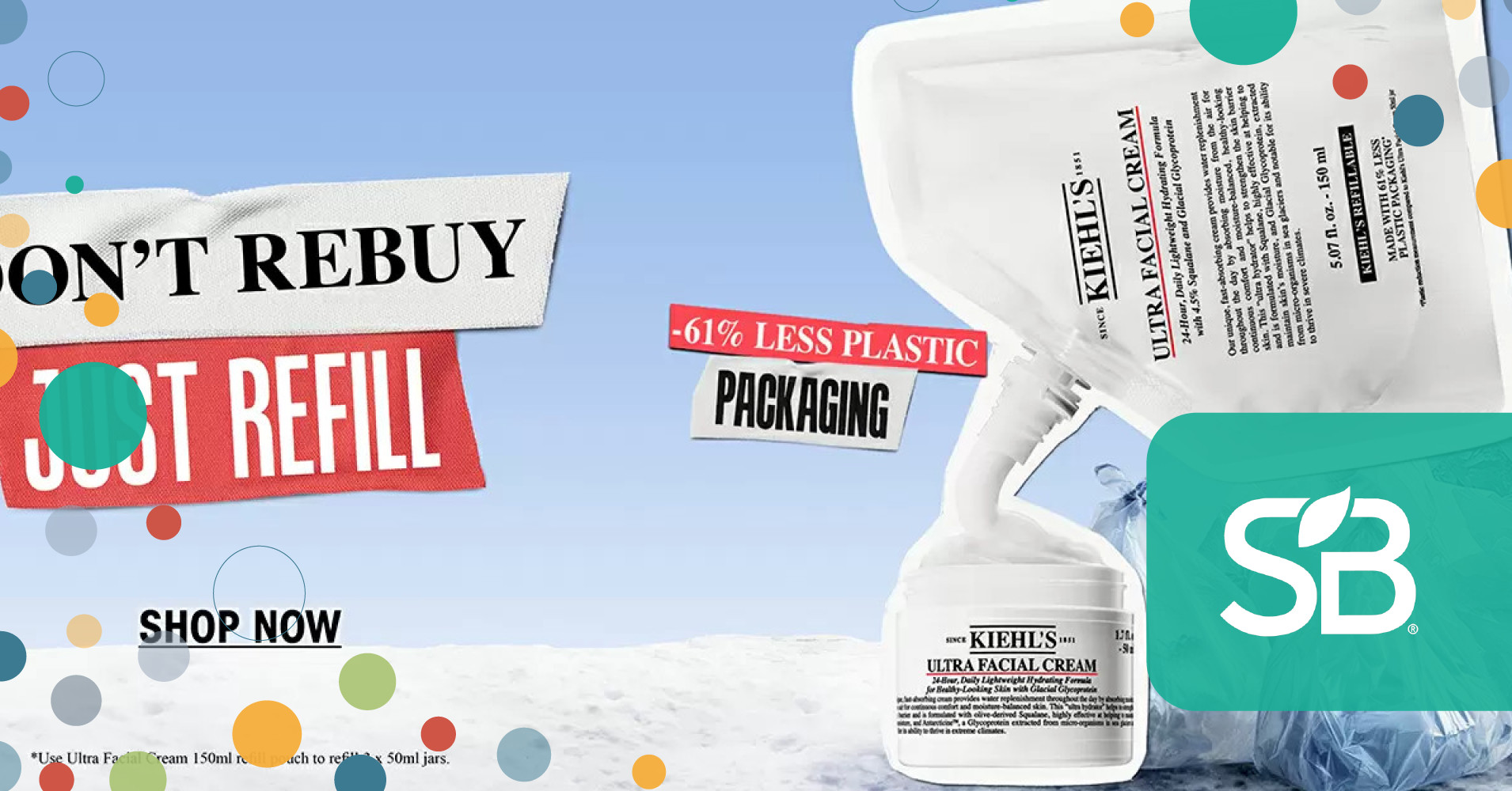 Kiehl’s Urges Consumers: ‘Don’t Rebuy. Just Refill’